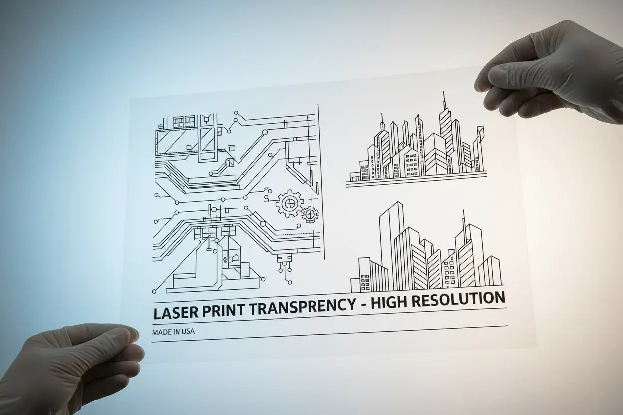 Laser Transparency Film A4 Clear Laser film - Art2screen print ...